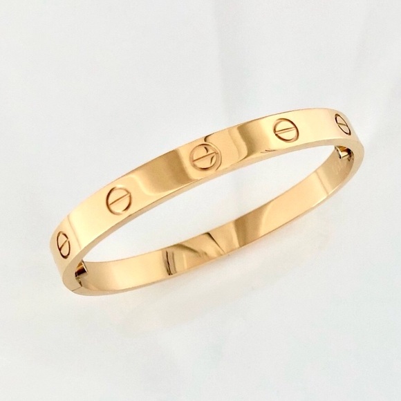 Jewelry | Gold Screw Bracelet Classic Model Love Style | Poshmark